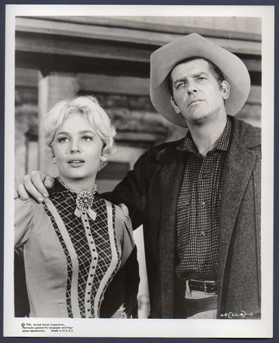Joan Staley & James Brown GUN FIGHT Orig Photo 1961 WESTERN sexy ...