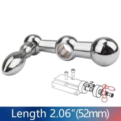 Lathe Crank Handle Compound Rest Three Ball Handle for C3/C2/SC2/G8688 ...