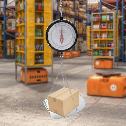 Double-sided Dial Hanging Scale Circular Supermarkets Hanging Scale ...