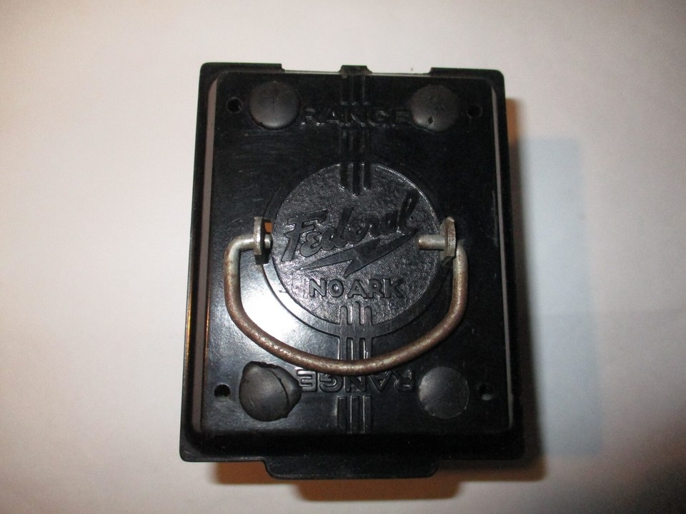 FEDERAL PACIFIC NOARK "Range" FUSE HOLDER PULL-OUT 60 Amp Bakelite ...