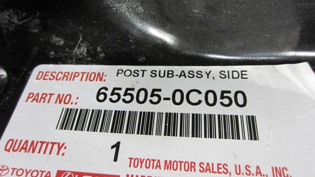 Genuine OEM Truck Bed Panel Reinforcement for Toyota 655050C050 for ...