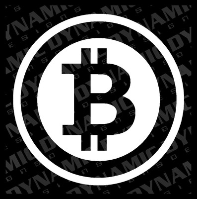 Large Bitcoin Cryptocurrency Blockchain freedom sticker vinyl car ...