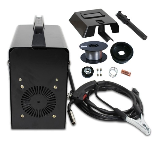MIG 130 Welder Gas Less Flux Core Wire Automatic Feed Welding Machine W ...