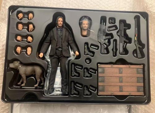 Mezco one：12 1/12 John Wick Keanu Reeves Action Figure In Stock NEW | eBay
