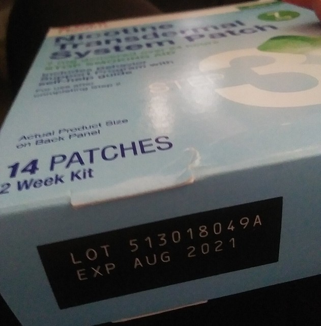 CVS Health Nicotine Step 3 Transdermal System Patch 14 Patches 7mg Pkgs ...