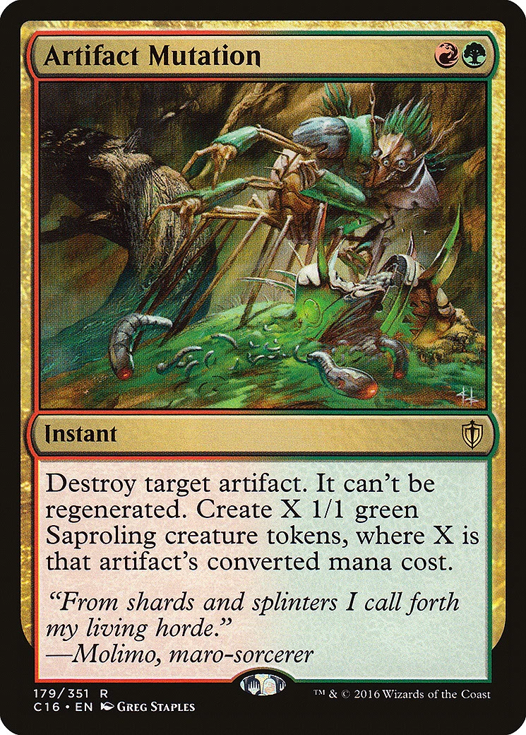 Rare Green Magic Cards