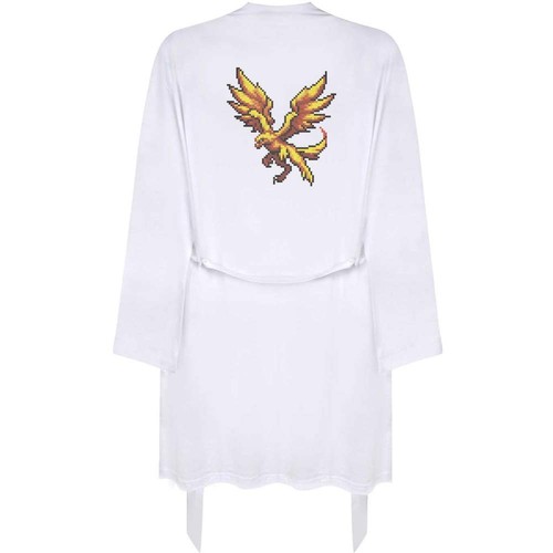 'Pixel Art Phoenix Rising' Adult Dressing Robe / Gown (RO044260) | eBay UK