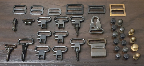 Lot of Sling Swivels, Sling Studs, Sling Buckles & Sliders, and ...