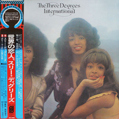 The Three Degrees International OBI, POSTER, INSERT JAPAN NEAR MINT ...