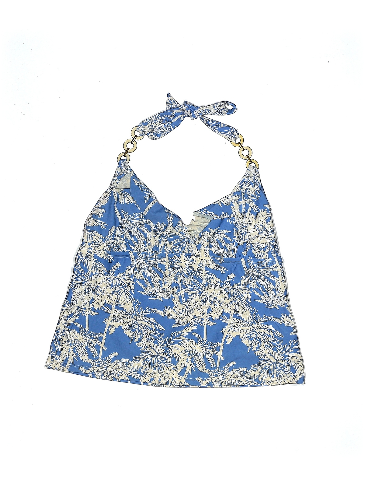 Collections By Catalina Women Blue Swimsuit Top L - Gem