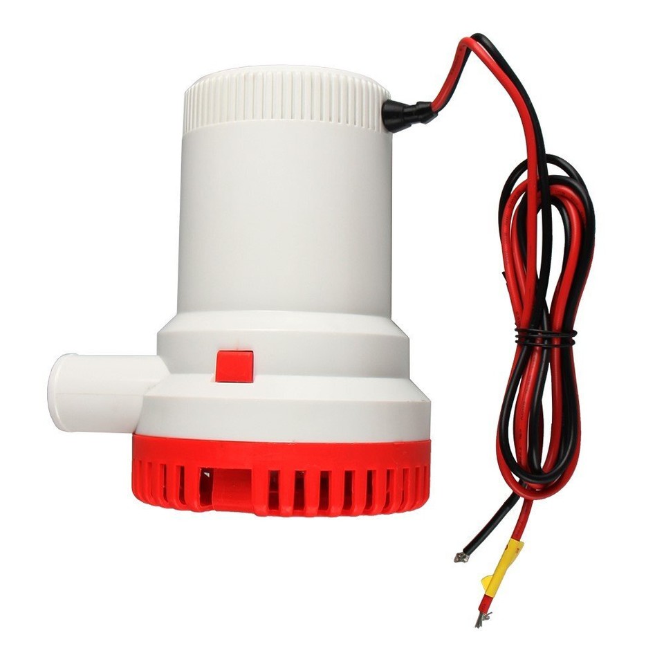 2000GPH Live Bait Tanks Portable Livewell Fish Well Air Pump Aerator ...