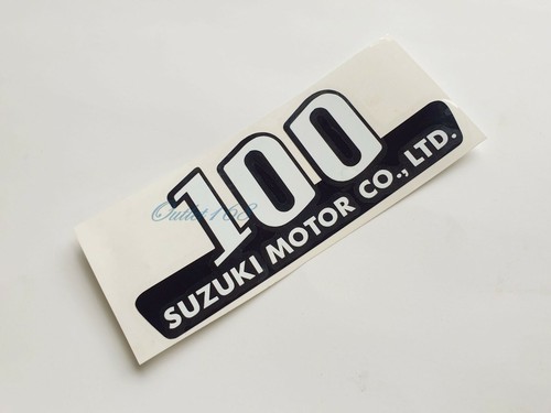 Suzuki 100 A100 A GB UK AS Side Frame Cover Emblem Sticker Decal Sub ...
