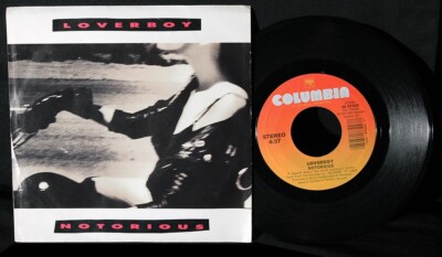 Loverboy-Notorious-Wildside-Columbia 38 07324-Vintage '87 Picture ...