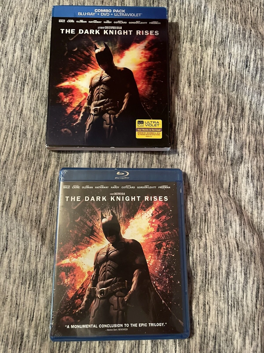 The Dark Knight Rises Blu Ray Cover