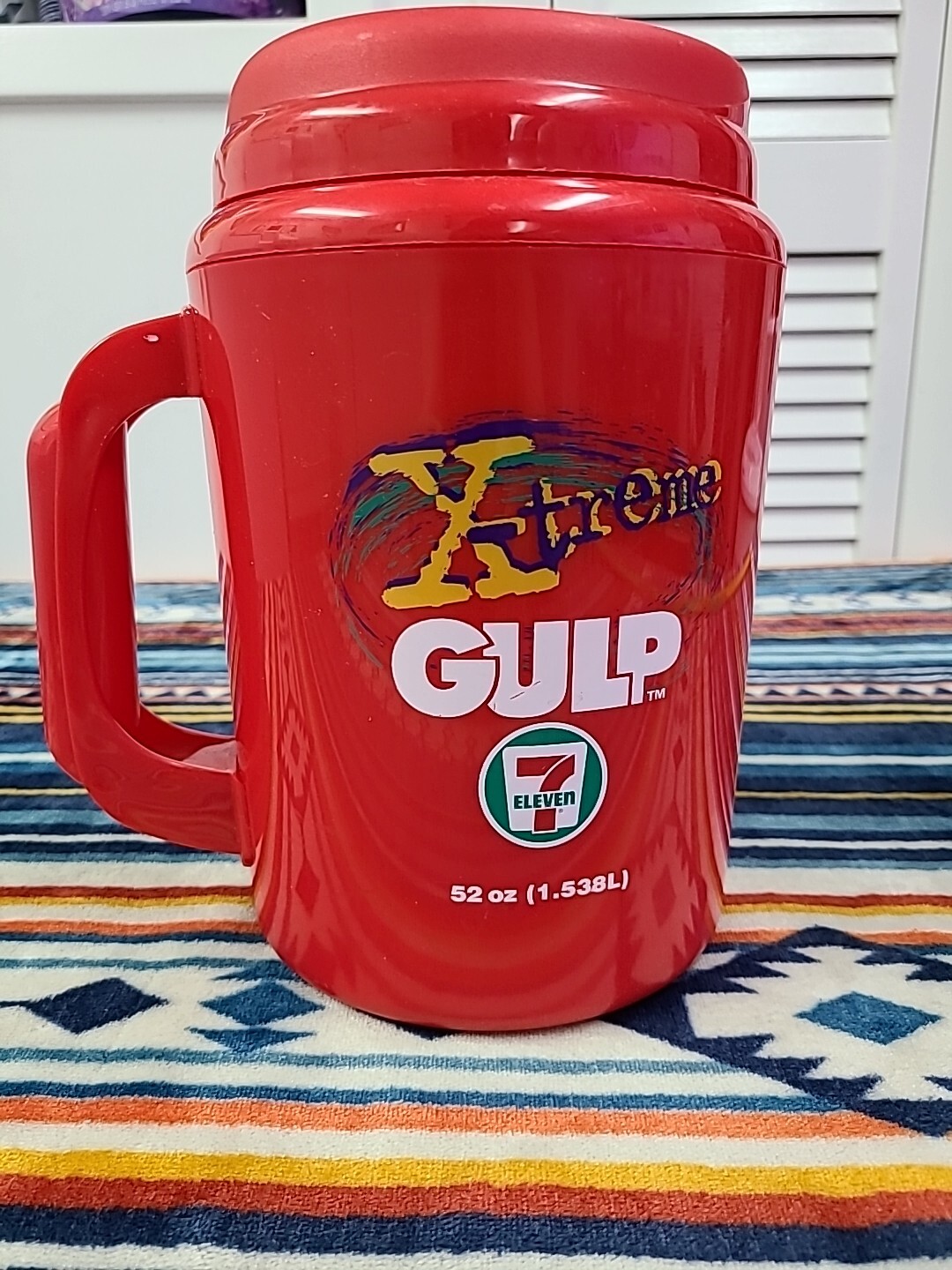 Vintage 7-11 X-Treme Big Gulp Insulated Aladdin 52 oz Drink Travel Mug ...
