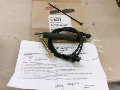 OEM AYP 175067 CLUTCH CABLE KIT | eBay