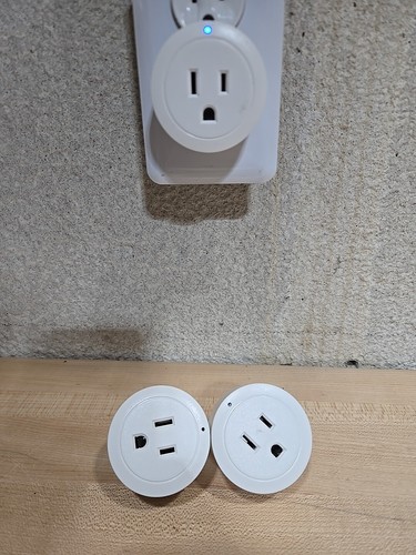 Lot 3 Intertek Smart Sockets Wifi Smart Plug Outlet Phone Control Home ...