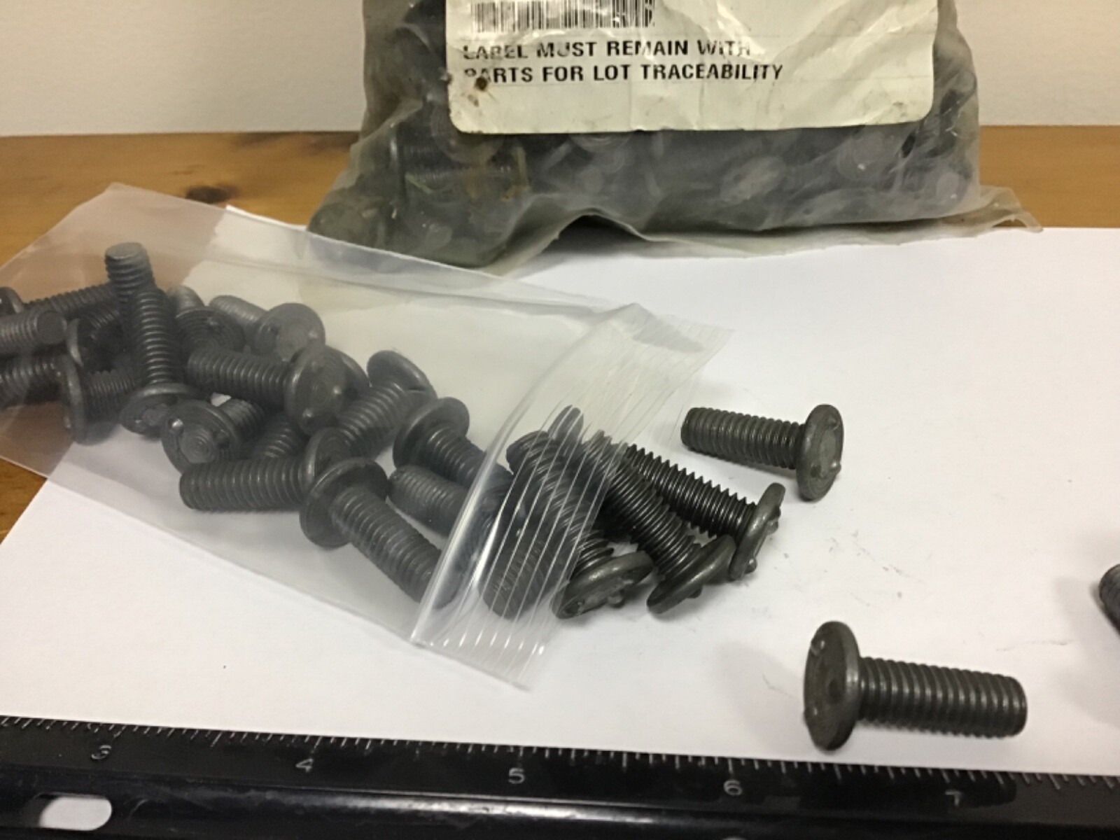 New Qty (25) Buckeye GW 2716 Weld Screws, 5/16-18 X 1”, 3 Projections ...