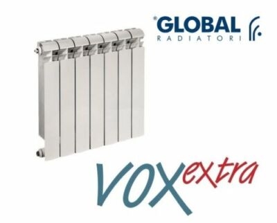 GLOBAL Vox Extra TERMOSIFONE Radiatore Elementi In ALLUMINIO 700 mm ...