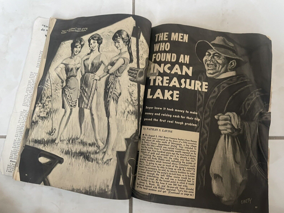 Man to Man Magazine 1962 Nazi German Jungle Bride Pulp Pinups Sex ...