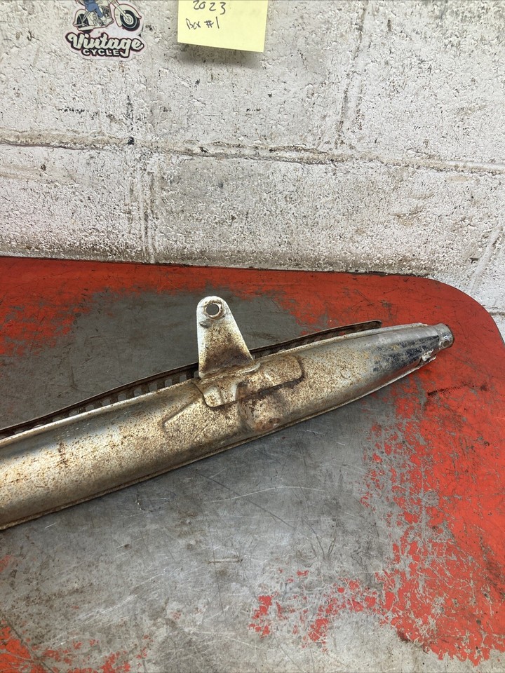 Honda Ct70 Ct90 ? Mini Trail Muffler Heat Shield Exhaust Original ...