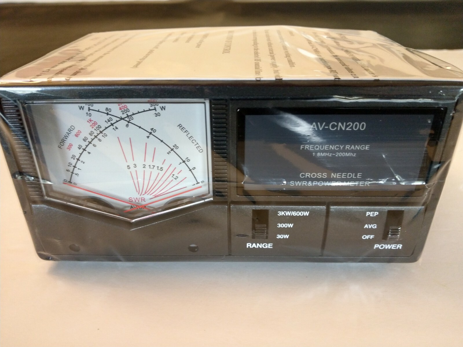 AVAIR AV-CN400 VHF & UHF SWR/RF Power Meter - Free Delivery. UHF CB/Ham ...