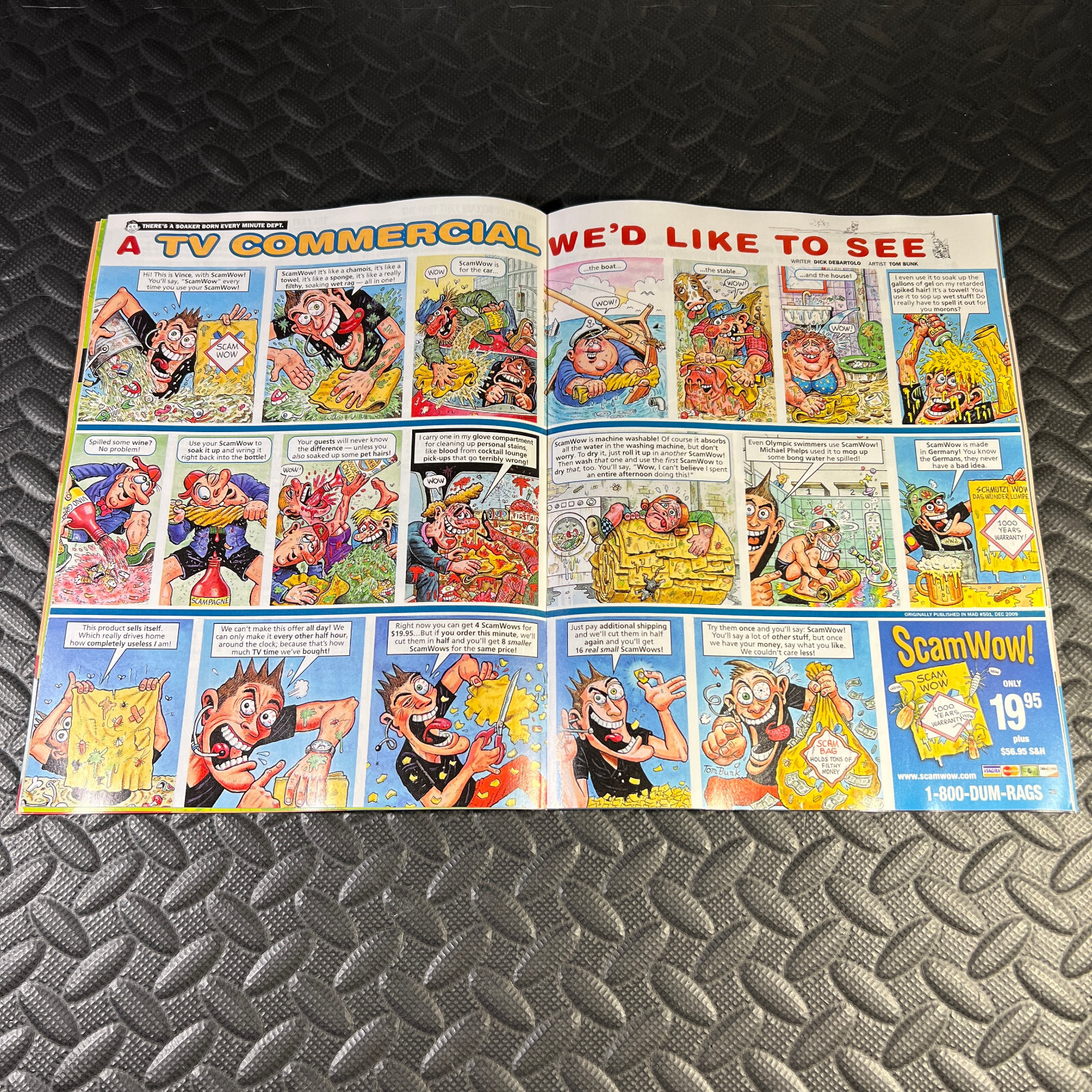 MAD MAGAZINE #35 FEB 2024 THE ADS ISSUE PLACE YOUR AD HERE GPK ARTISTS ...