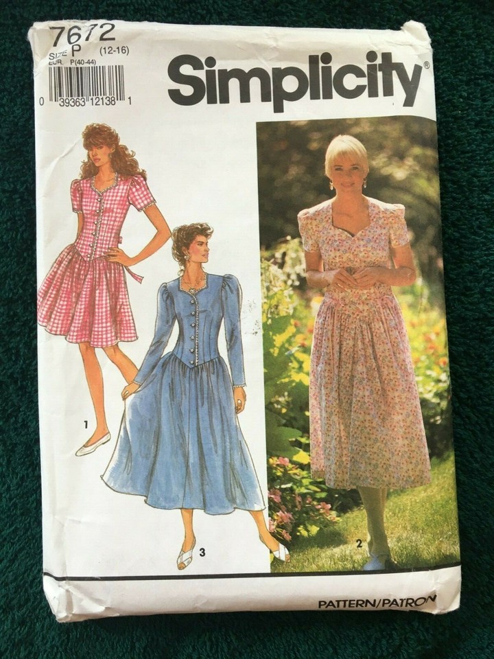 Simplicity Patterns (W) ~ All Patterns are Size 12-16 ...