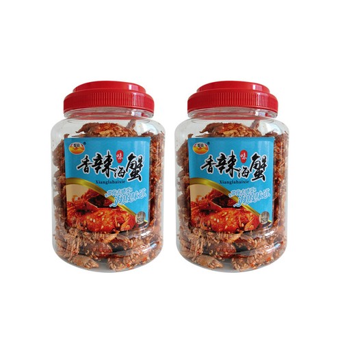 500g Spicy Small Sea Crab Instant Canned Cooked ~Seafood 美味香辣小海蟹 | eBay