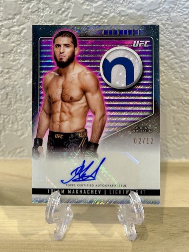 Islam Makhachev Patch Auto /12 UFC Topps Midnight 2024 | eBay