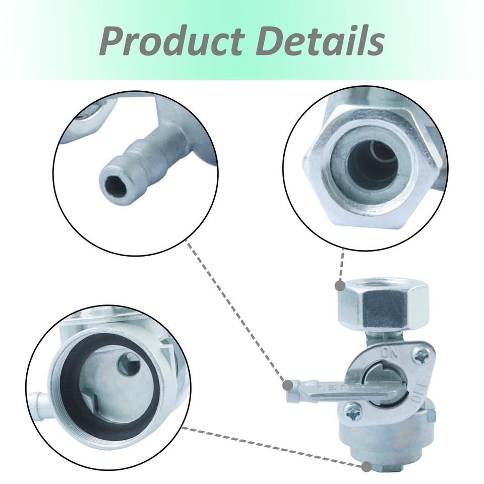 2pcs M16x1.5mm Generator Fuel Shut Off Petcock Valve for Predator ...