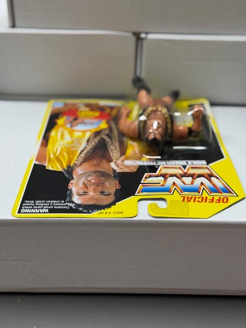 WWF Hasbro Series 7 Yellow Card Razor Ramon MOC | eBay