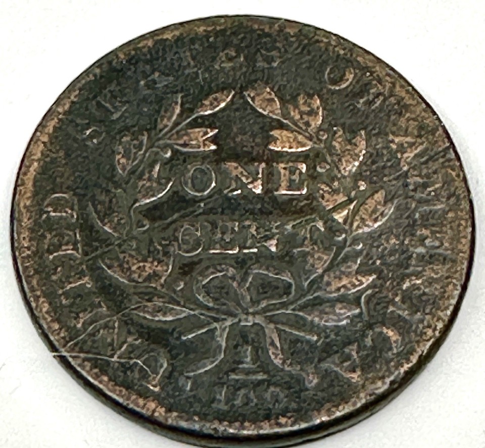 1798 Draped Bust Large Cent Early U.S. Copper One Cent – Datable – See ...