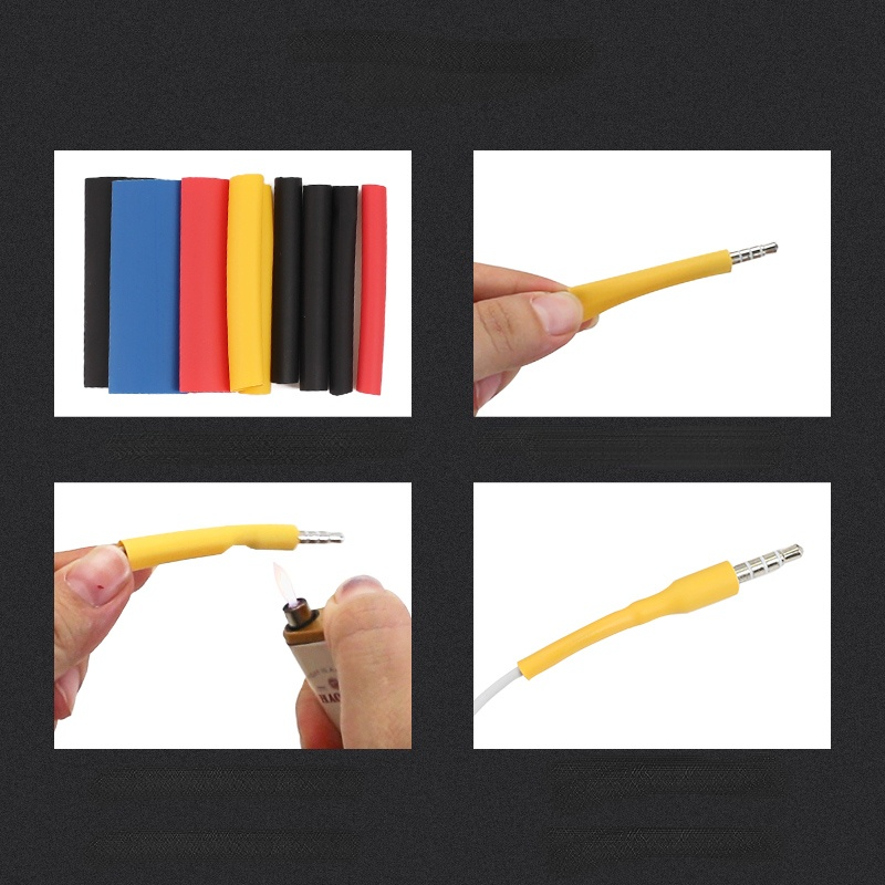 Heat Shrink Tubing Tube Car Wire Wrap Cable Sleeve Electric Insulation ...
