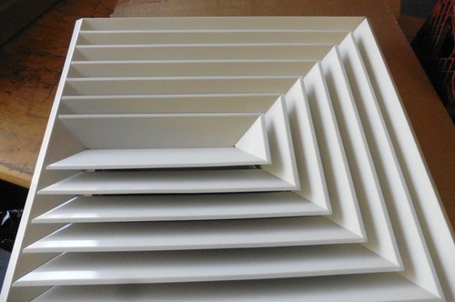 Krueger SH3F22 neck= 15x15 face=21x21 ceiling Grill Register vent white ...