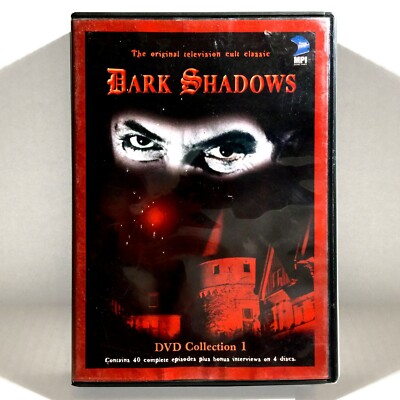 Dark Shadows - Collection 1 (4-Disc DVD, 1966, Full Screen) Jonathan ...