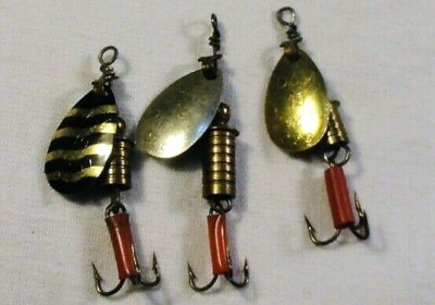 Vintage DAM Damyl fishing spinners 2,5g - lot of 3 lures | eBay