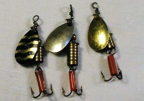 Vintage DAM Damyl fishing spinners 2,5g - lot of 3 lures | eBay