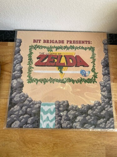 Bit Brigade The Legend of Zelda Vinyl Record Soundtrack LP Gold Rupee ...