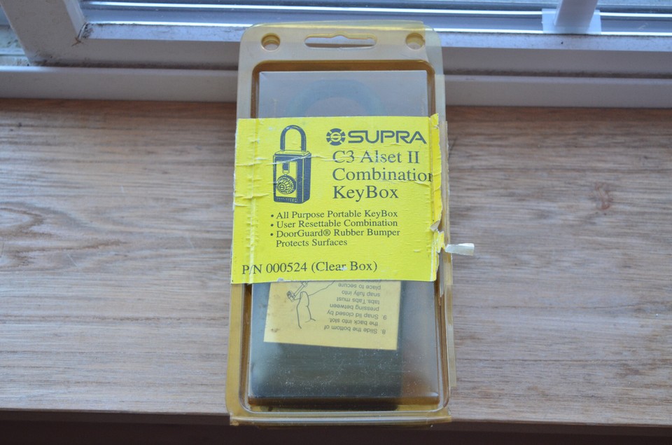 Supra C3 Alset 2 Key Storage Combination Lock key Box | eBay