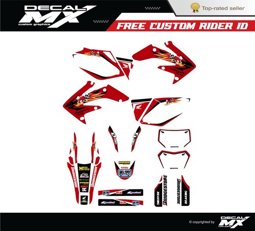 FITS HONDA CRF250X (2004 to 2017) crf 250x Graphic kit decals stickers ...