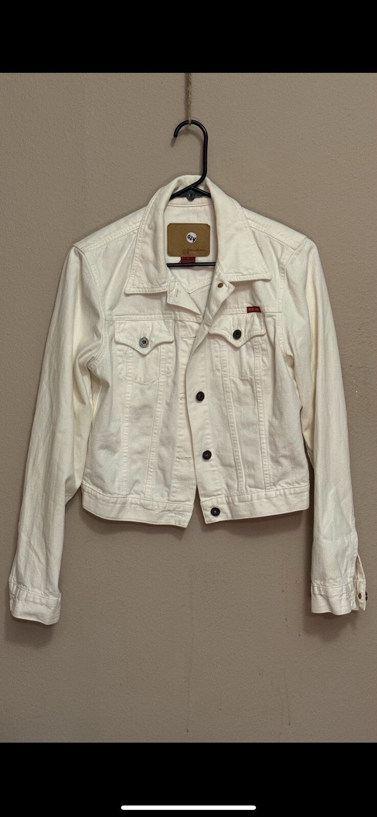 White Guess jean denim jacket - Gem