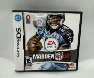Madden NFL 08 (Nintendo DS, 2007) Complete manual case game | eBay