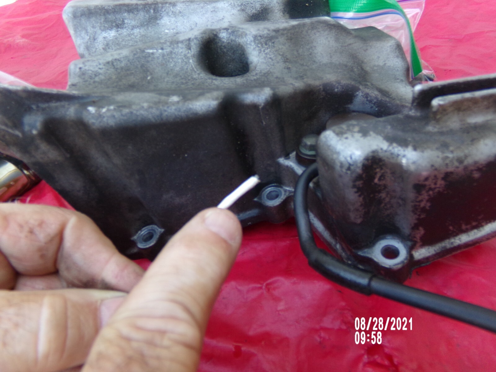 03-04 Yamaha YZF R6 OEM Engine Motor Bottom Oil Pan Cover 5sl-13400-00 ...