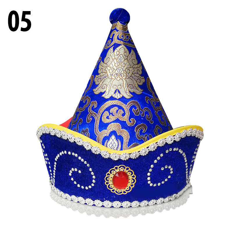 Steepletop Mongolian Hats Adults Festival Performance Cap Mongolia ...