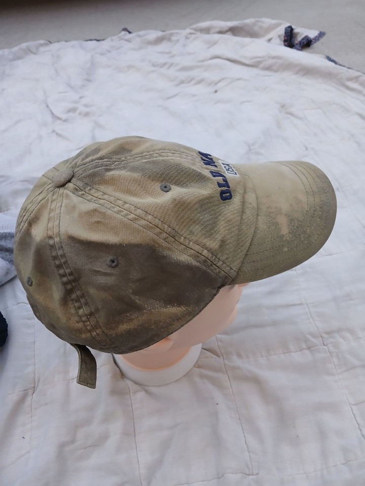 VTG Y2K Distressed Destroyed Thrashed Sun Faded Old Navy Hat Well Worn ...