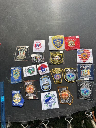 old vintage rare obsolete State Police Highway Patrol patch lot collection | eBay