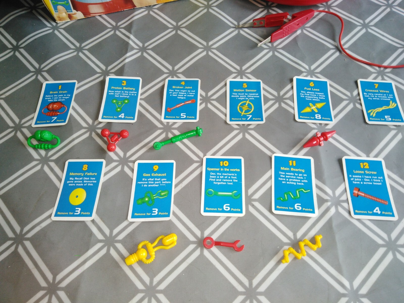 RARE Vintage 2000 TOMY Robodoc Electronic Game. Operation Style Game ...