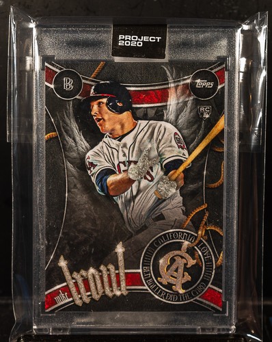 Mike Trout 2020 Topps Project 2020 51 Ben Baller 2011 Topps Update ...