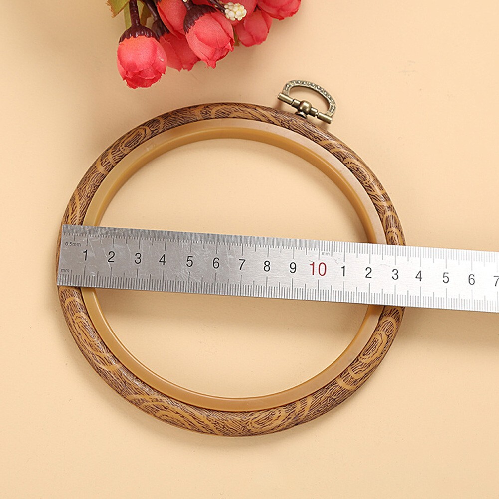 Bamboo Embroidery Hoops Set for Home Decor Needle Crafts and Cross ...